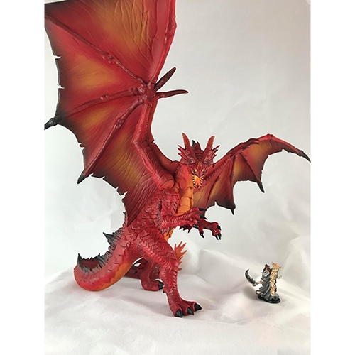 Buy T'Raukzul , Colossal Dragon (Bones) at King Games - Miniatures ...